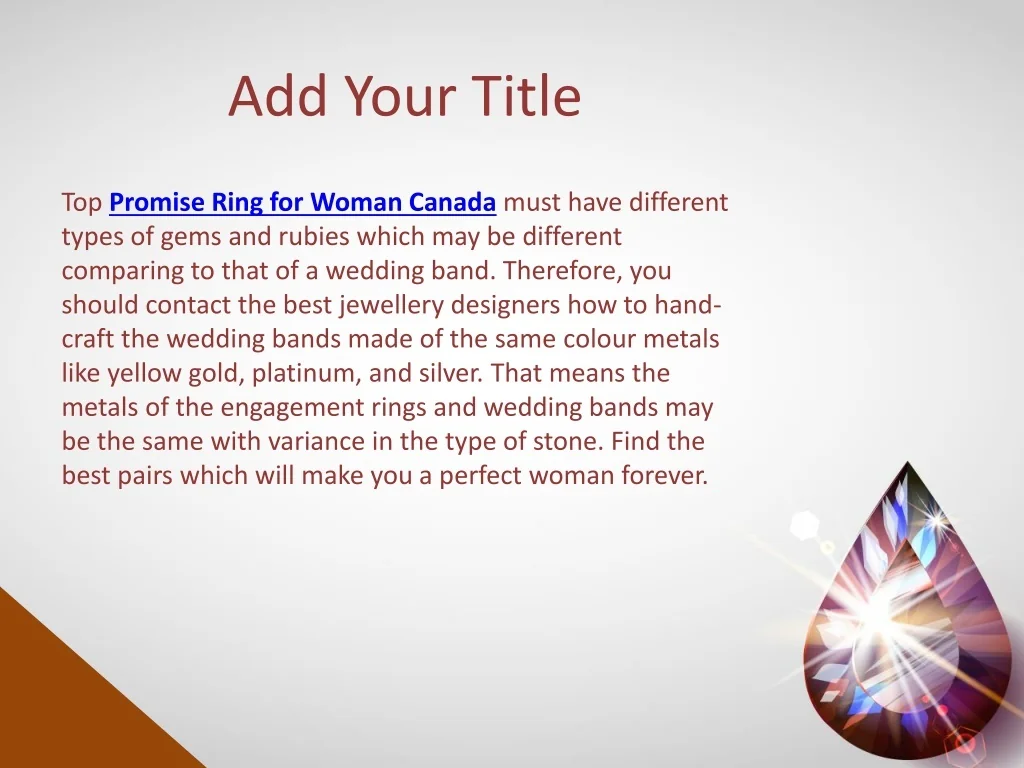 PPT - How to Pair an Engagement Ring and Wedding Band? PowerPoint ...