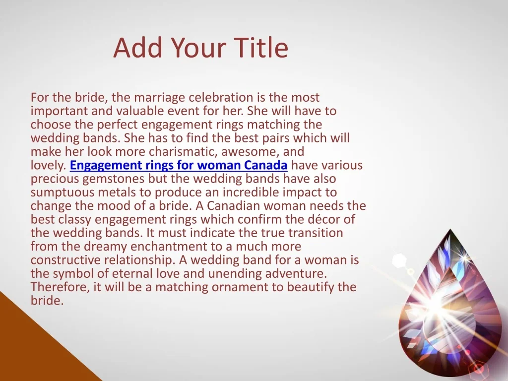 PPT - How to Pair an Engagement Ring and Wedding Band? PowerPoint ...
