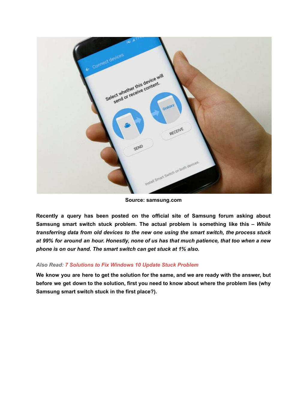 PPT - Samsung Smart Switch Stuck-up Problem_ Solve It and Transfer Data ... PPT - Samsung Smart Switch Stuck-up Problem_ Solve It and Transfer Data ...