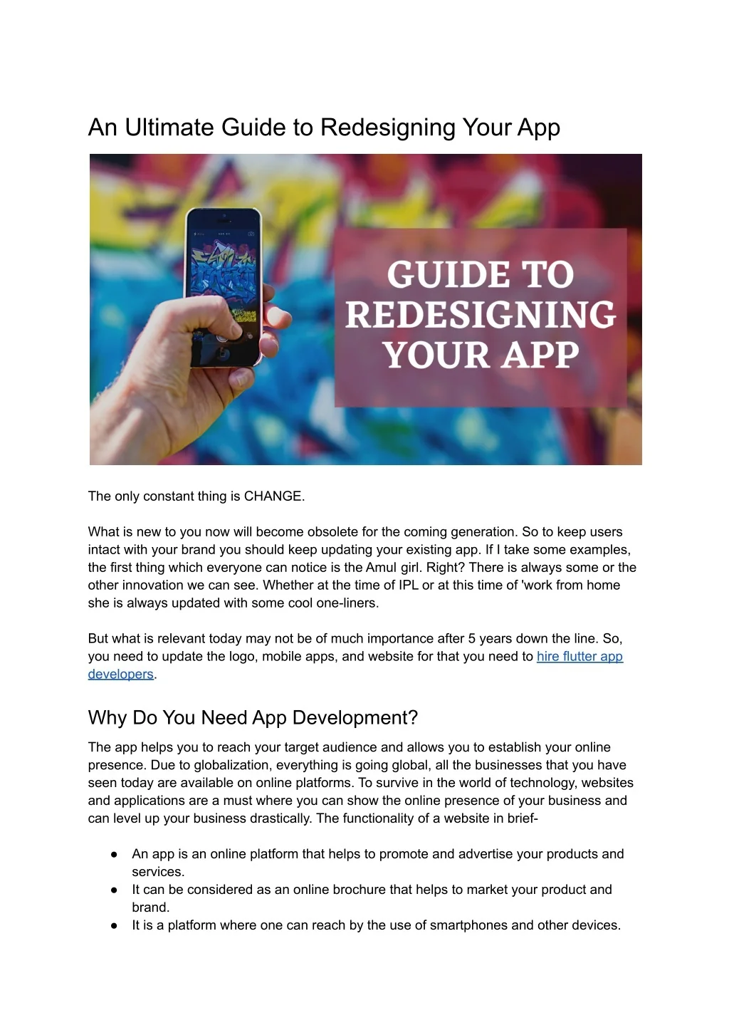 PPT - An Ultimate Guide to Redesigning Your App PowerPoint Presentation ...