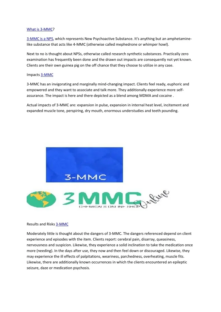 PPT - What is 3-MMC? PowerPoint Presentation, free download - ID:10629803