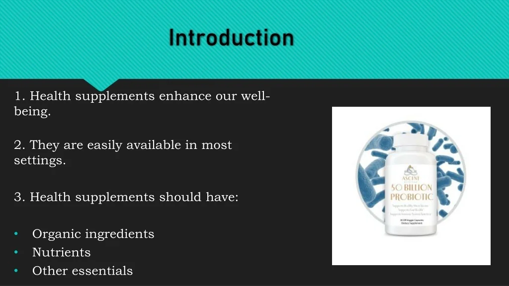 PPT - Here’s What You Should Know About Buying Health Supplements ...