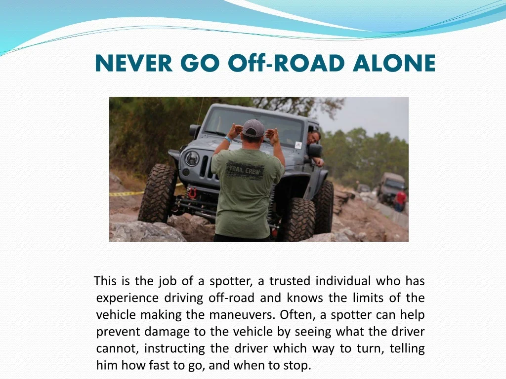PPT - 4 tips for off road trip PowerPoint Presentation, free download ...