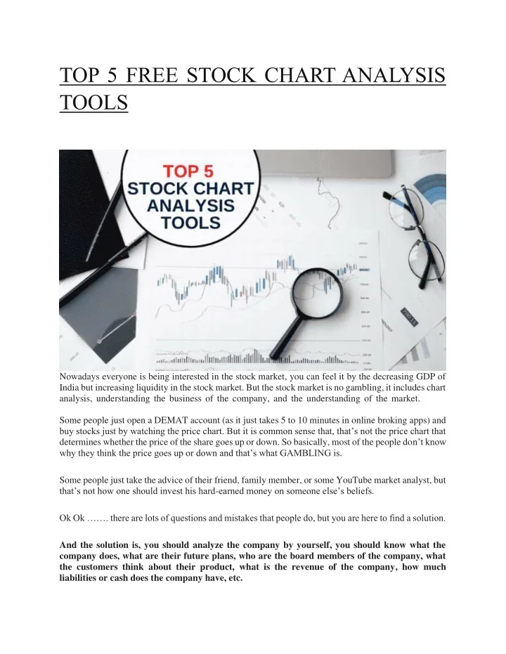 PPT - TOP 5 FREE STOCK CHART ANALYSIS TOOLS PowerPoint Presentation ...