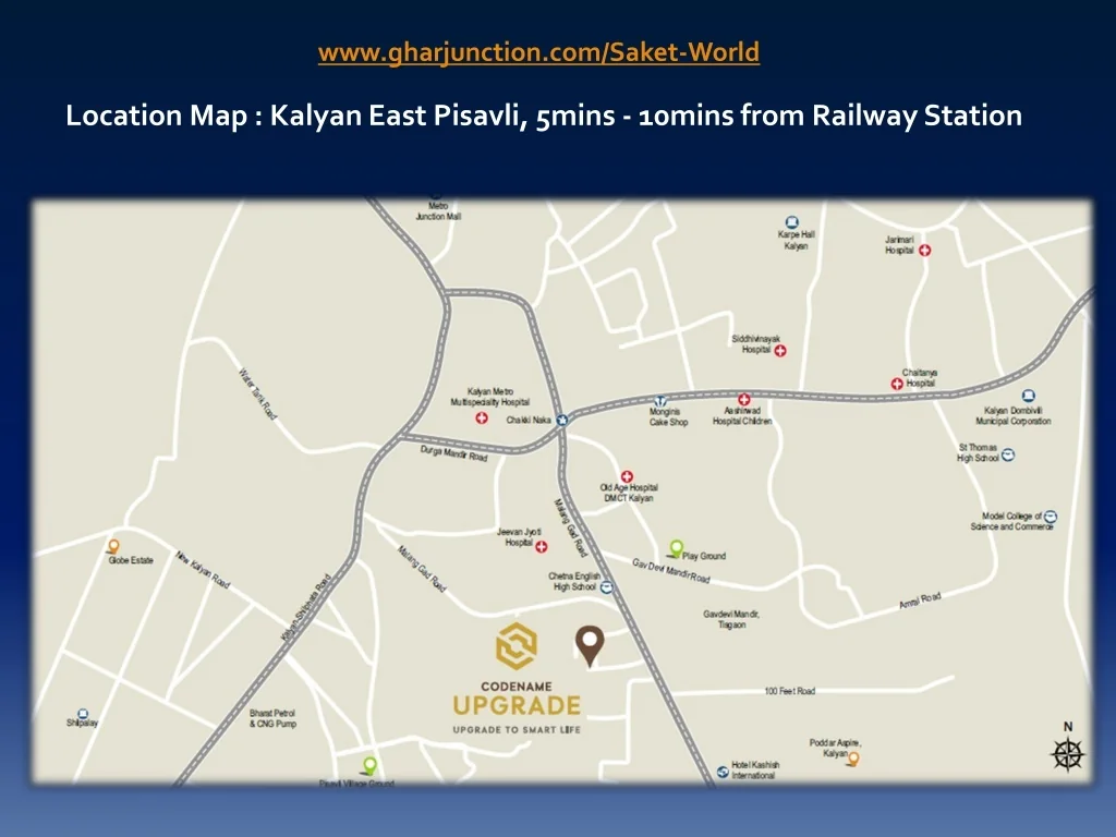 PPT - Saket World Kalyan 1 & 2 BHK Apartments for sale PowerPoint ...