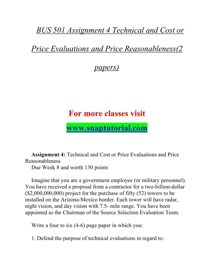 PPT - BUS 501 Inspiring Communication / snaptutorial.com PowerPoint Presentation - ID:10644887