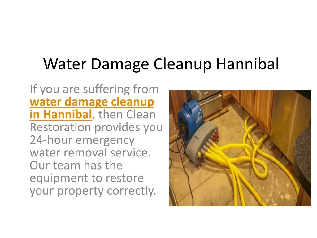 PPT - Water Damage Cleanup Hannibal PowerPoint Presentation, free ...