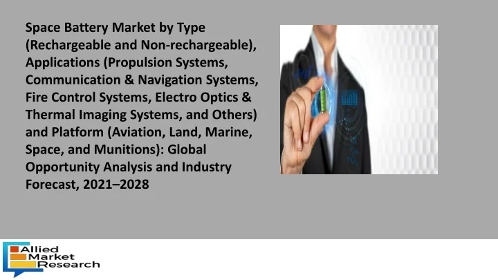 PPT - Space Battery Market PowerPoint Presentation, free download - ID ...