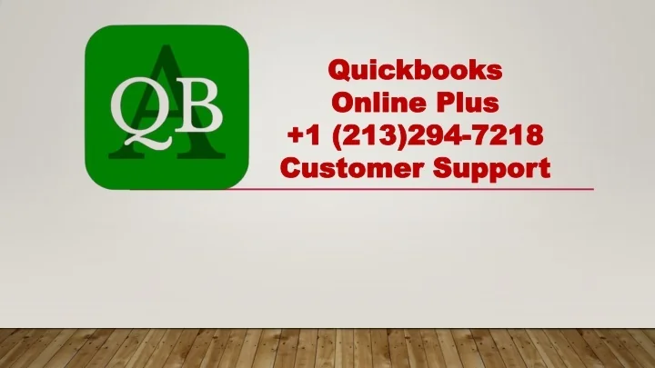PPT - Quickbooks Online Plus PowerPoint Presentation, free download ...