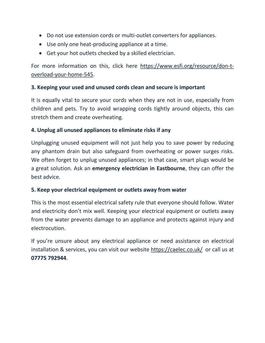 PPT - Essential Electrical Safety Tips for Home That You Must Know ...