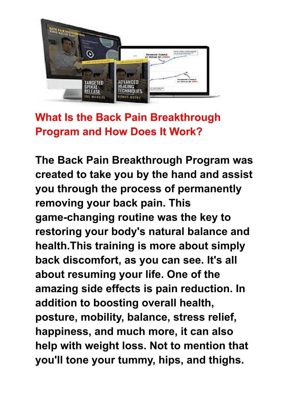 PPT - Back Pain Breakthrough PDF Download- Cure Back Pain Naturally ...