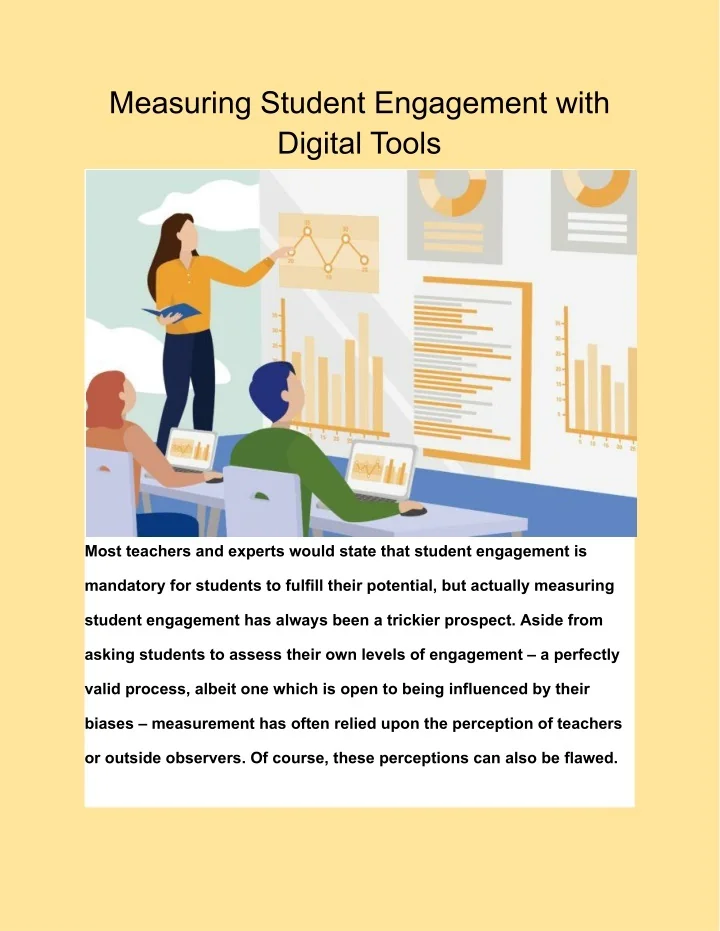 PPT - Measuring Student Engagement with Digital Tools PowerPoint ...