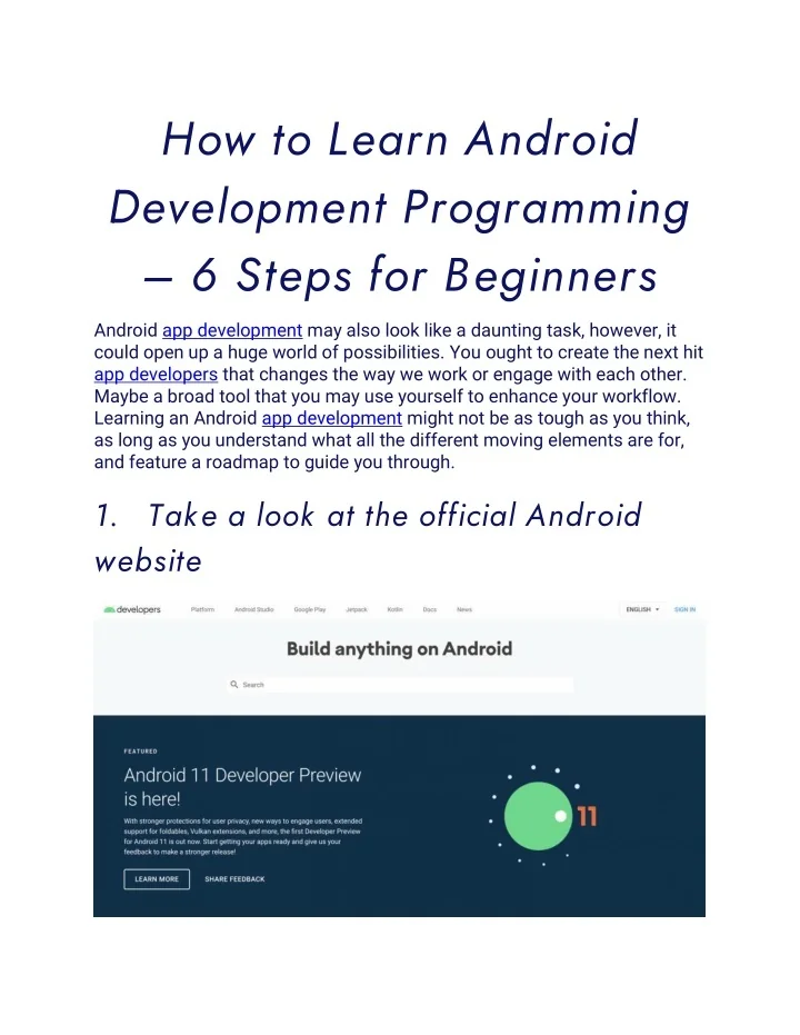 PPT How To Learn Android Development Programming PowerPoint ppt-how-to-learn-android-development-programming-powerpoint
