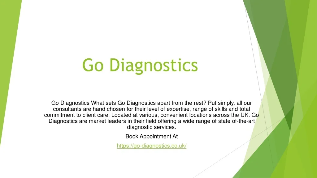 PPT - Go Diagnostics | Diagnostics Center Across UK | Call Us Now ...