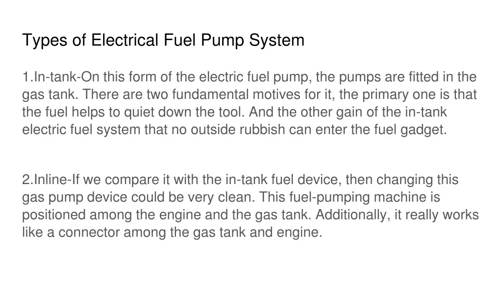 PPT - Fuel pump replacement cost||USA||Nevada|| PowerPoint Presentation ...