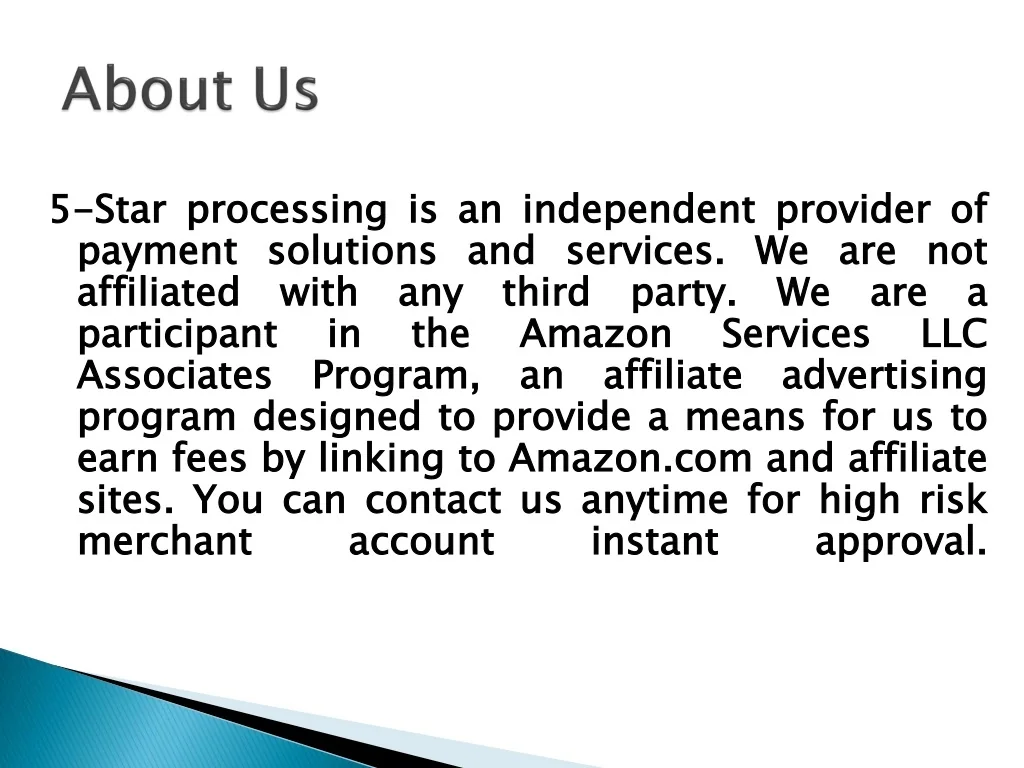 PPT - 5StarProcessing PowerPoint Presentation, free download - ID:10668656