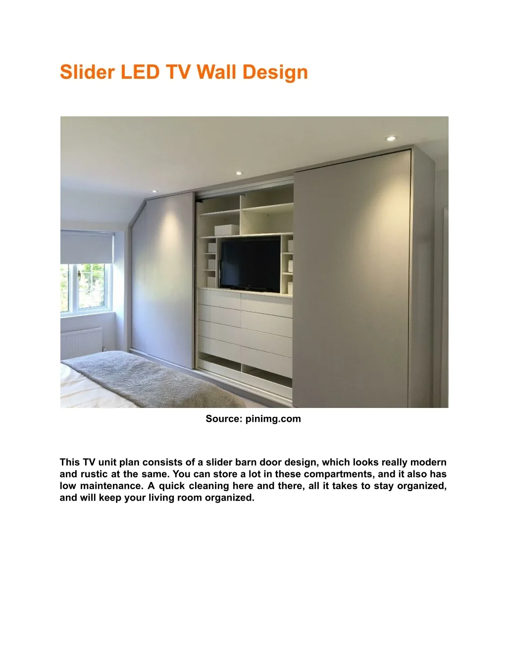 PPT - 40 Stylish and Trendy LED TV Wall Panel Designs For Your Living ...