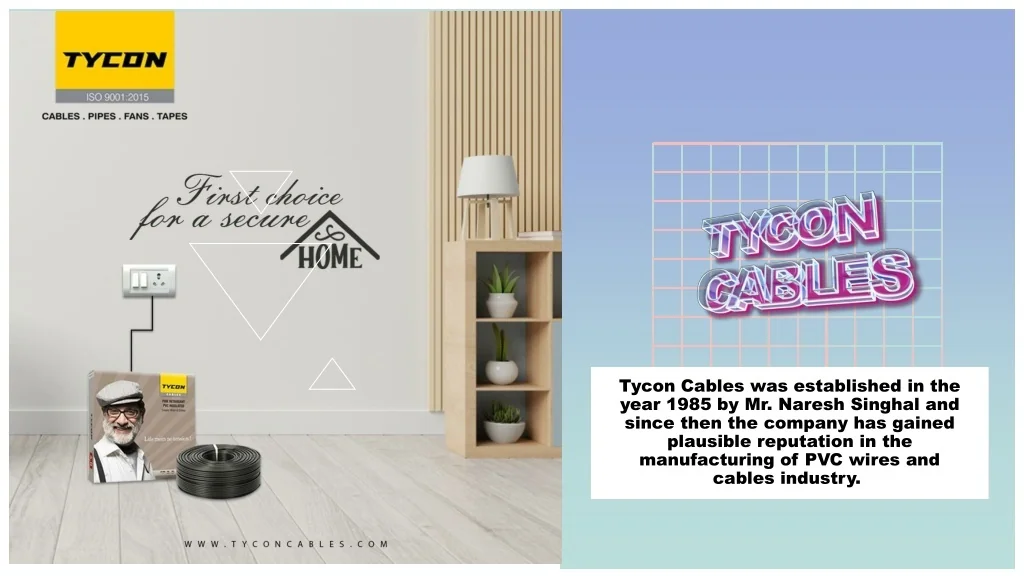 PPT - TYCON CATOP Quality Electric Tape and Submersible Cable and PVC ...