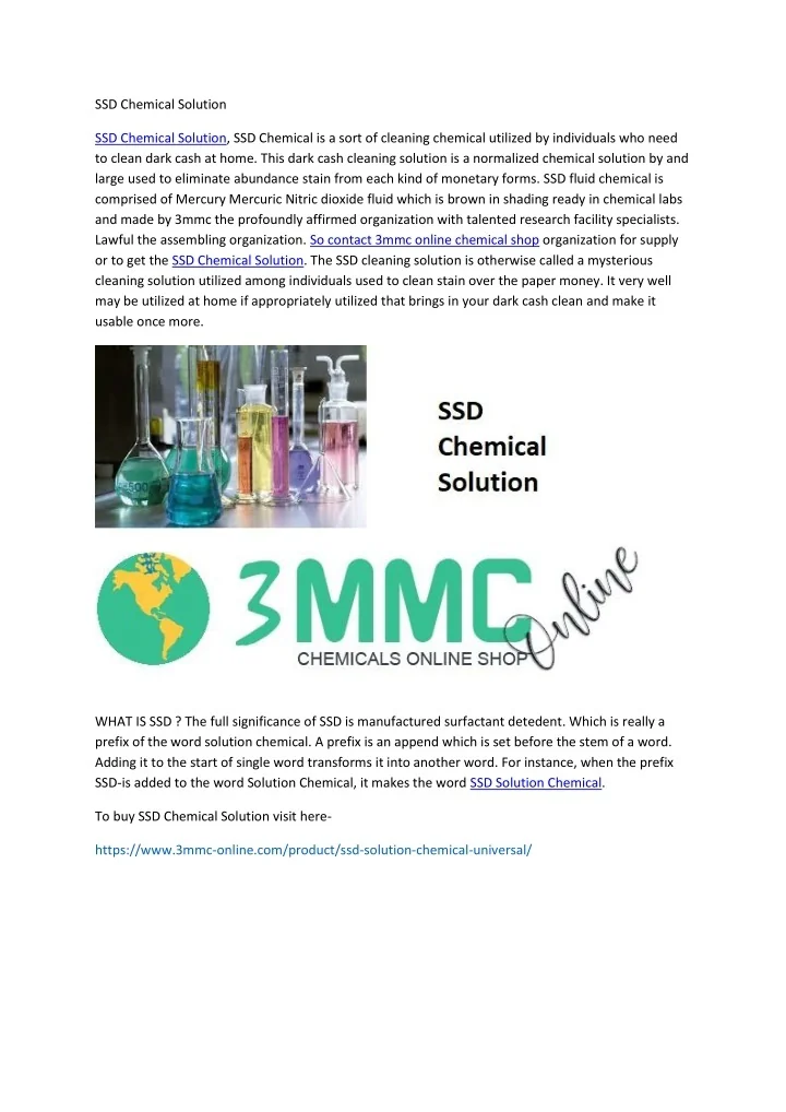 PPT - SSD CHEMICAL SOLUTION PowerPoint Presentation, free download - ID ...