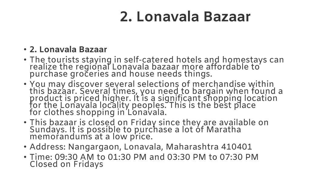 PPT - shopping-in-lonavala-famous-street-shopping-spots PowerPoint ...