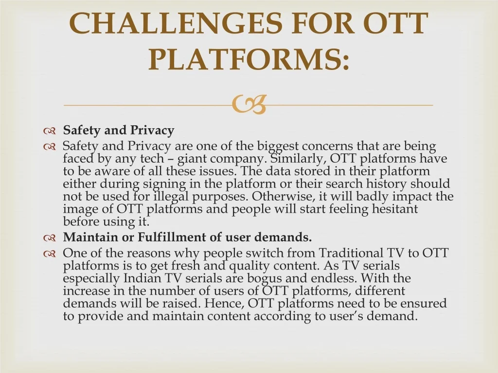 PPT - OTT Platforms Rise in Past Years PowerPoint Presentation, free ...