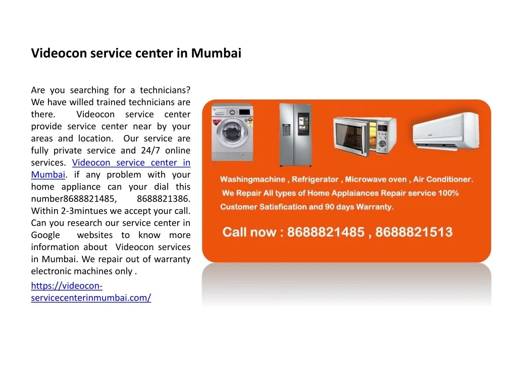 PPT - Panasonic repairs Center in Mumbai PowerPoint Presentation, free ...