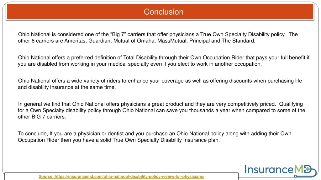 PPT - Get Own Best AMA Disability Insurance for Doctors PowerPoint ...