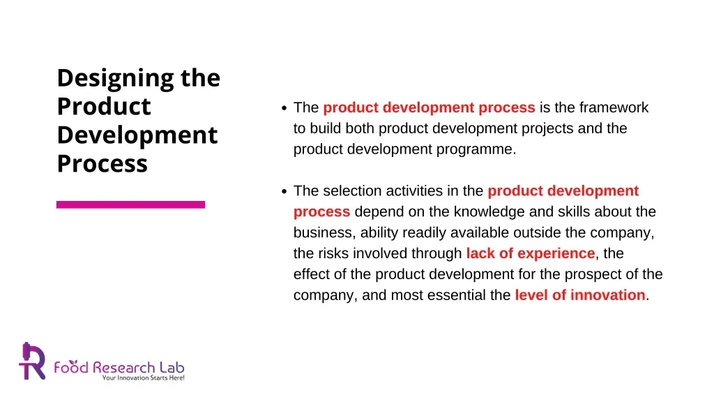 PPT - The process of food product development from concept to market ...