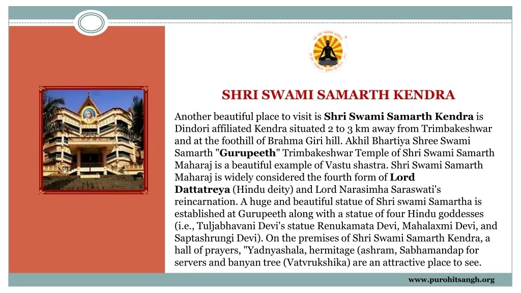PPT - Places to Visit near Trimbakeshwar PowerPoint Presentation, free ...