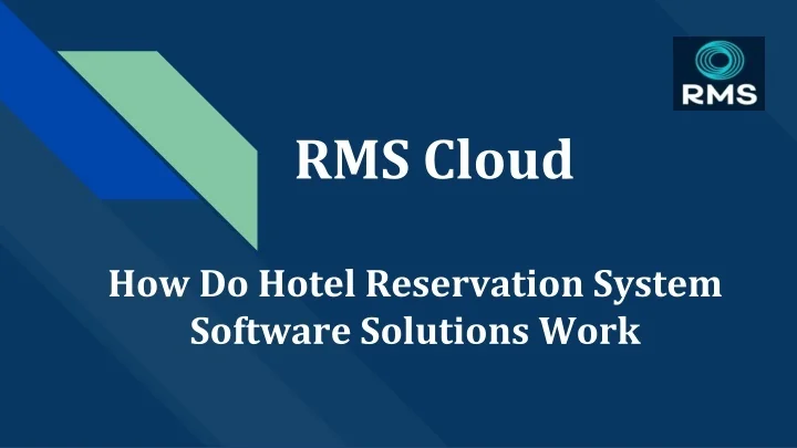 PPT - How Do Hotel Reservation System Software Solutions Work ...