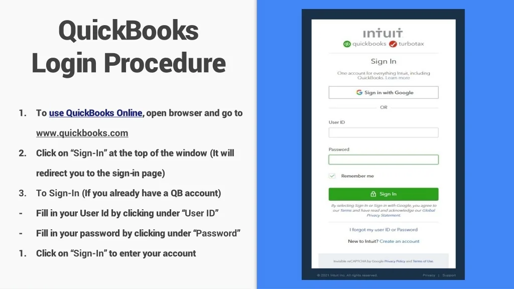 PPT - How to access QuickBooks Online login PowerPoint Presentation ...
