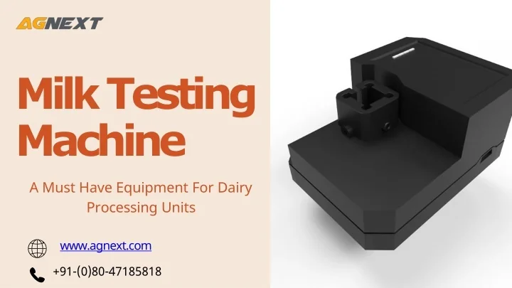 PPT - Milk Testing Machine- A Must have Equipment For Dairy Processing ...