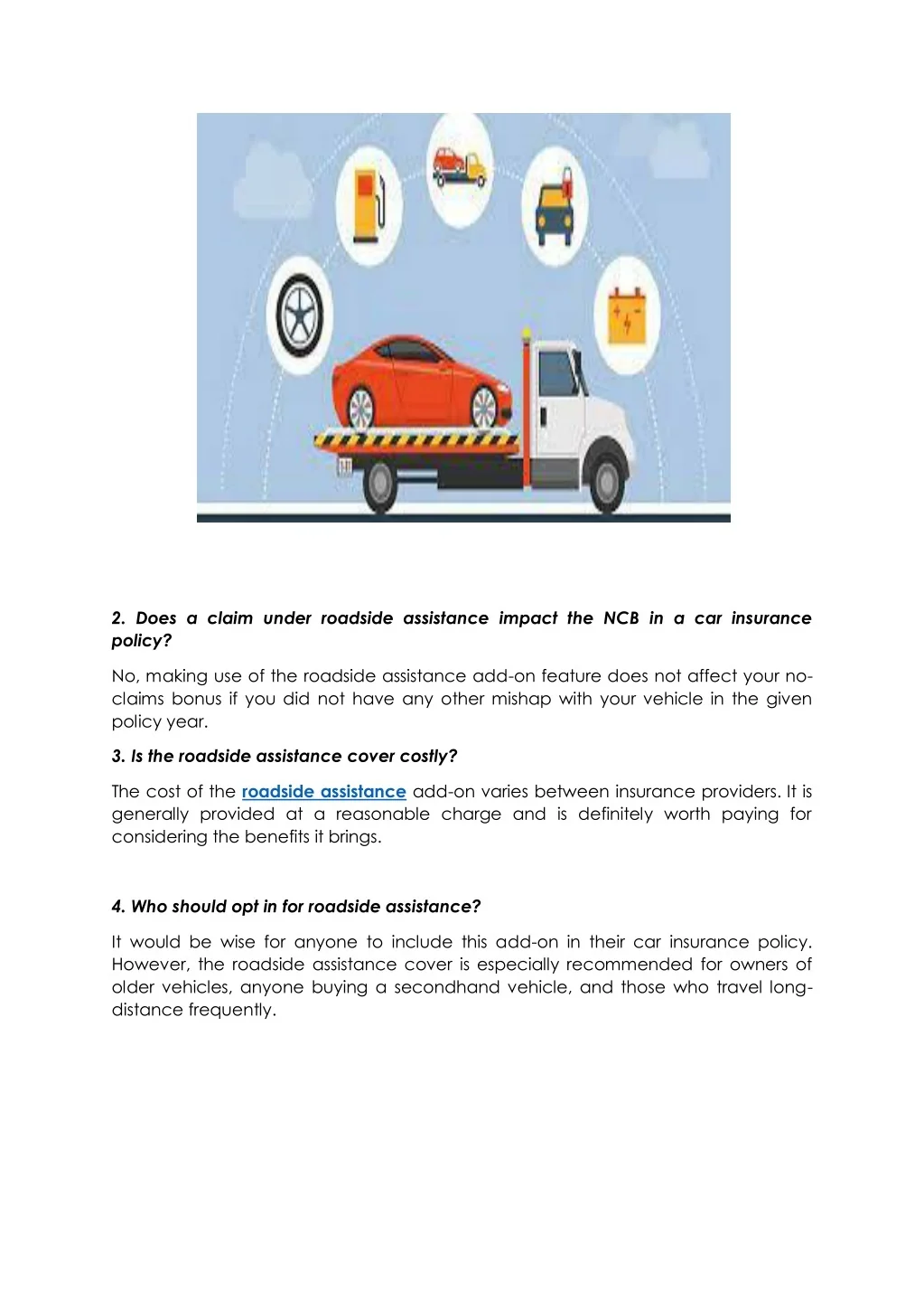 PPT - Answering a few common questions on the roadside assistance cover ...