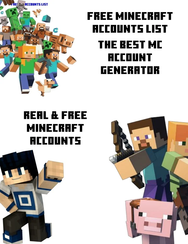 PPT - free minecraft accounts list PowerPoint Presentation, free ...