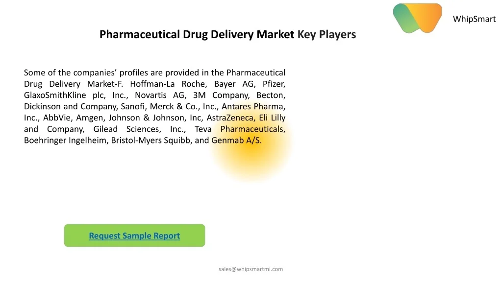 PPT - Global Pharmaceutical Drug Delivery Industry | Whipsmartmi ...