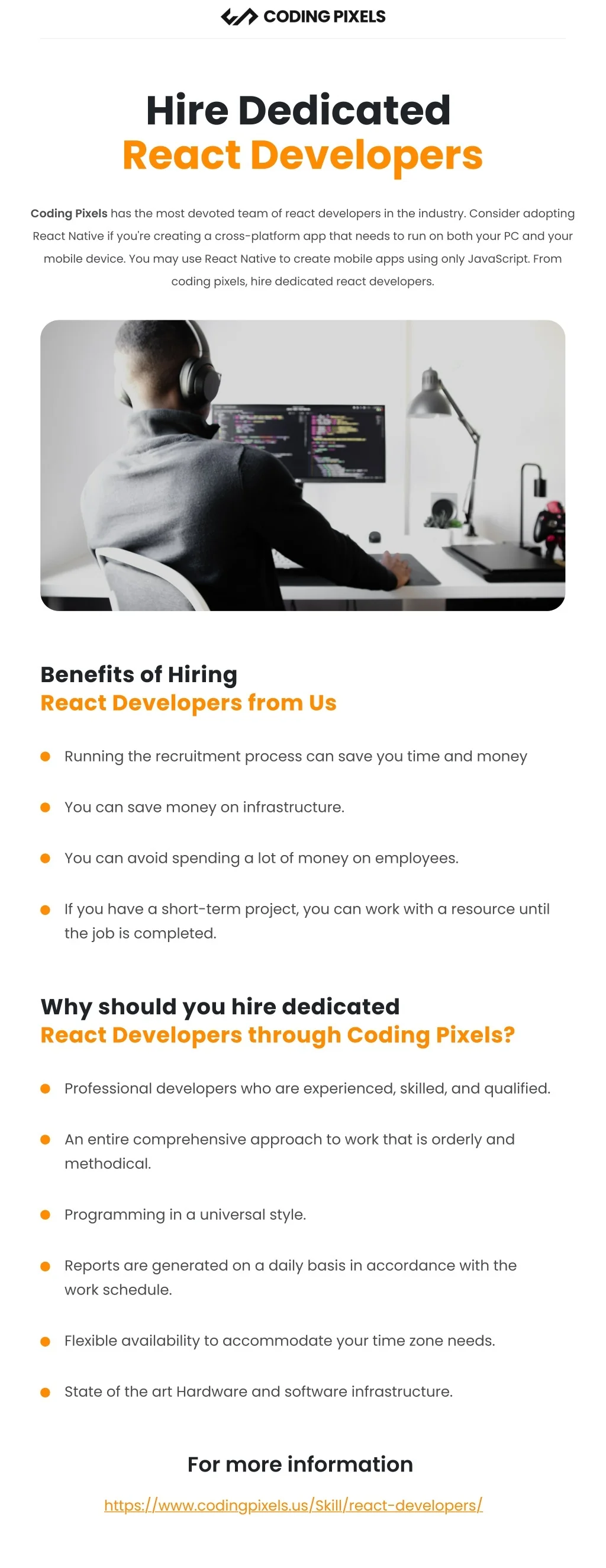 PPT - Hire Dedicated React Developers PowerPoint Presentation, free ...