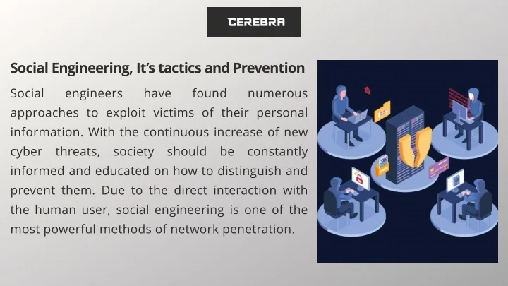 PPT - What is Social Engineering, It’s tactics and Prevention ...