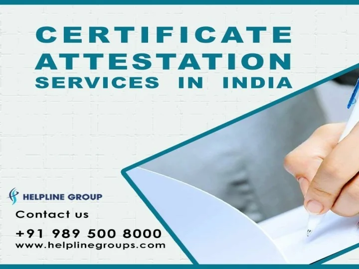 PPT - Certificate Attestation PowerPoint Presentation, free download ...