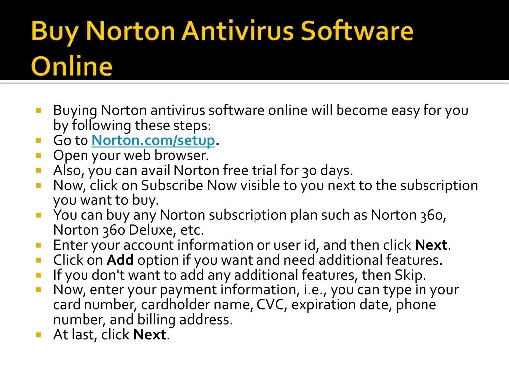 PPT - Norton.com/setup - Enter your code - Install and Activate Norton ...