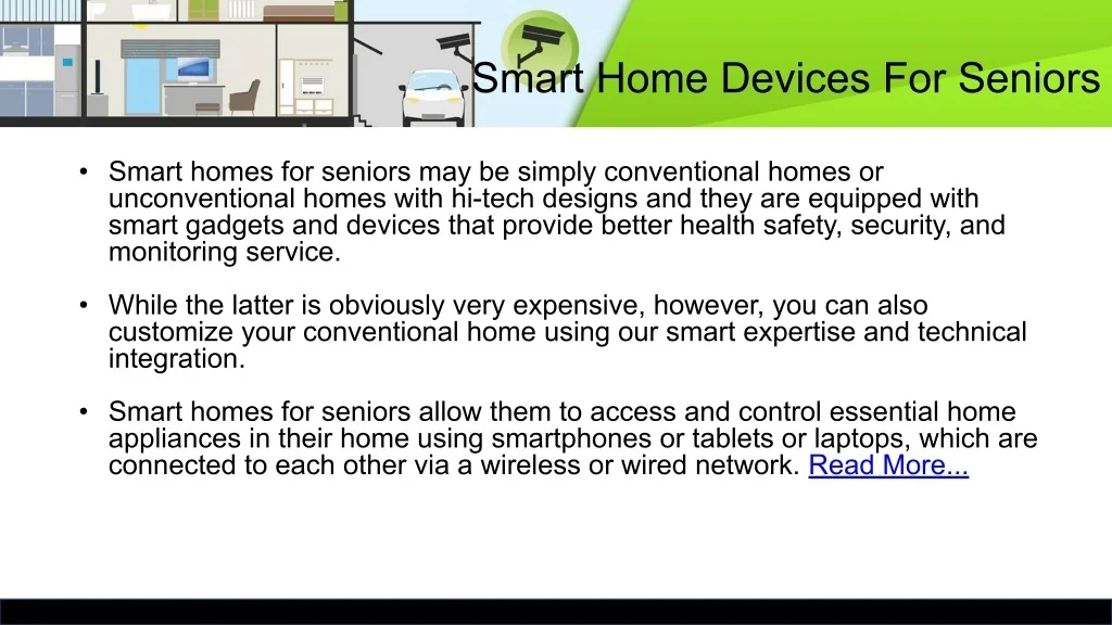 PPT - Smart Home Devices For Seniors | Seniority Smart Homes PowerPoint ...