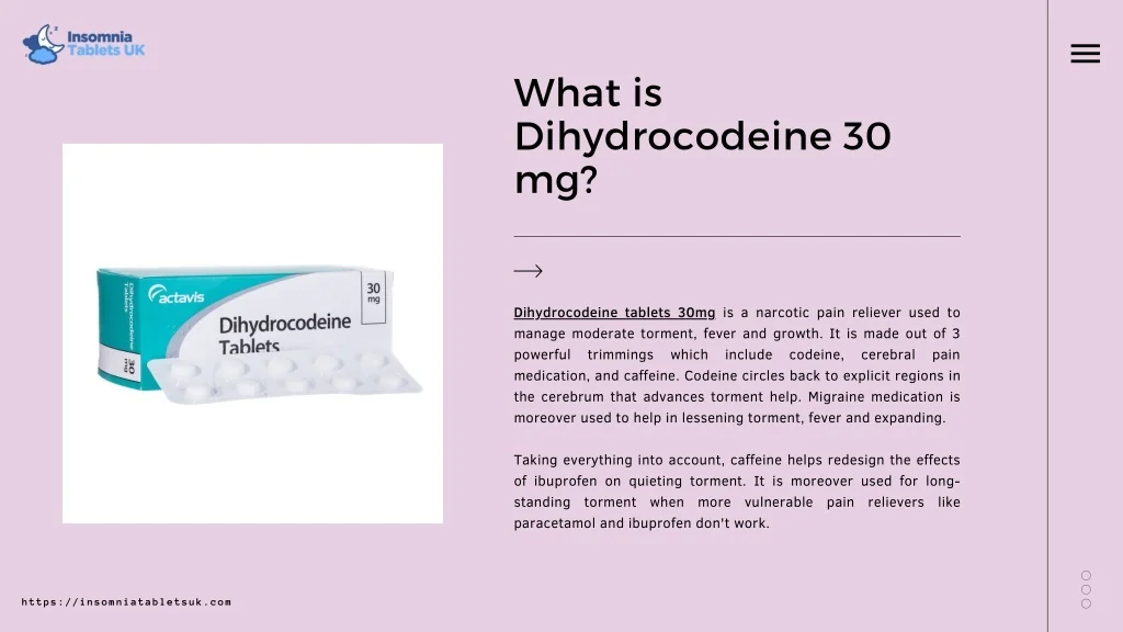 PPT - A Complete Guide to Dihydrocodeine 30 mg Online in UK PowerPoint ...