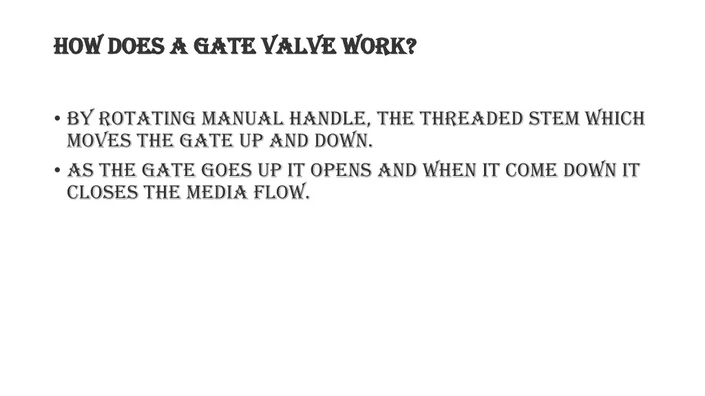 PPT - Gate Valve Manufacturer in Germany PowerPoint Presentation, free ...