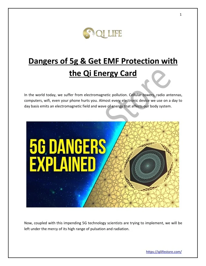 PPT - Get EMF Protection with the Qi Energy Card PowerPoint ...