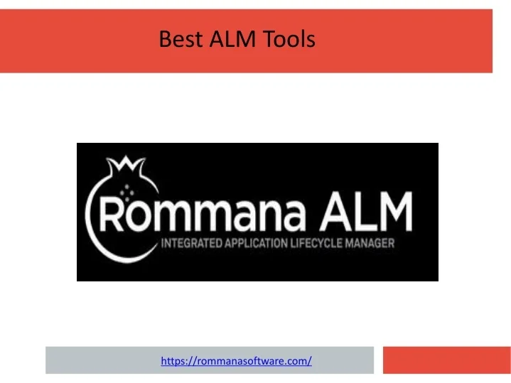 PPT - Best ALM Tools PowerPoint Presentation, free download - ID:10700086
