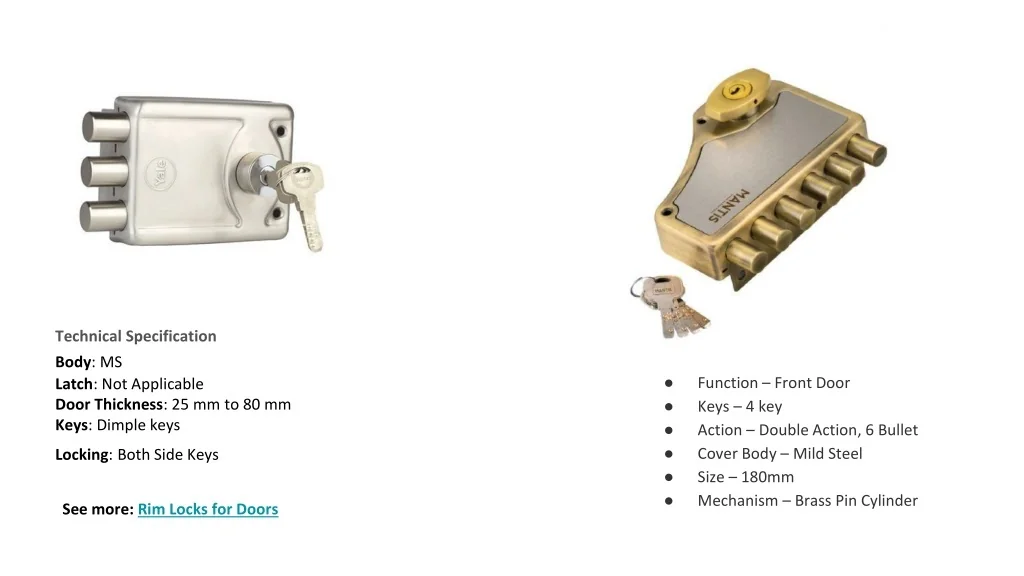 PPT - Rim Locks for Doors PowerPoint Presentation, free download - ID ...