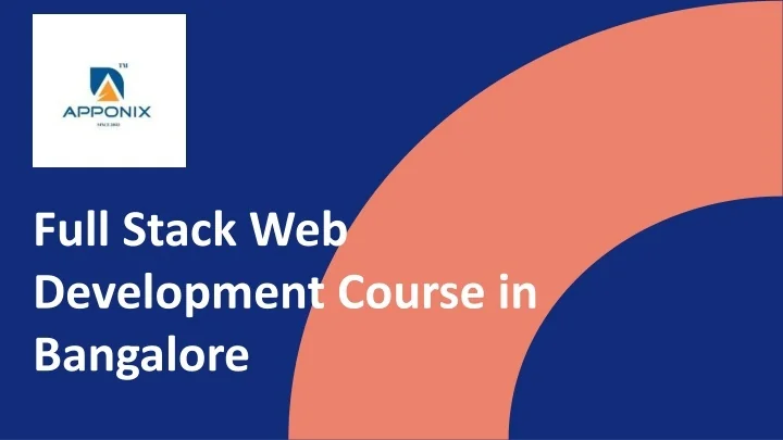 PPT - Full Stack Web DevelopmentCourse in Bangalore PowerPoint ...