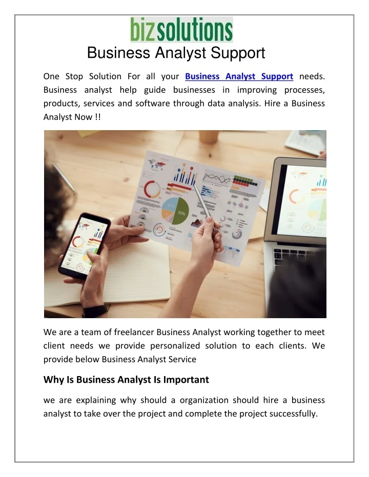 PPT - Business Analyst Support PowerPoint Presentation, free download ...