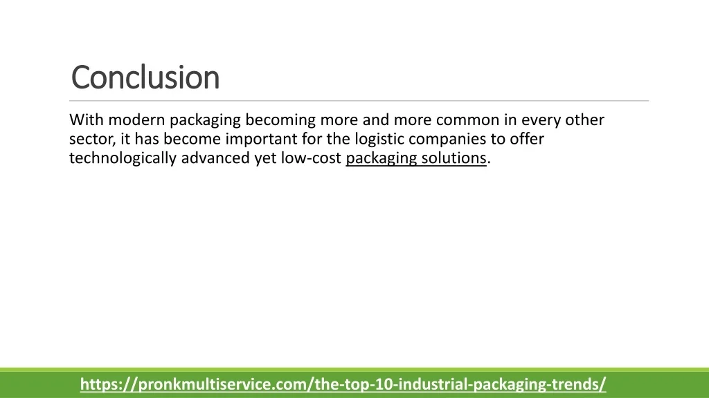 PPT - The Top 10 Industrial Packaging Trends PowerPoint Presentation ...