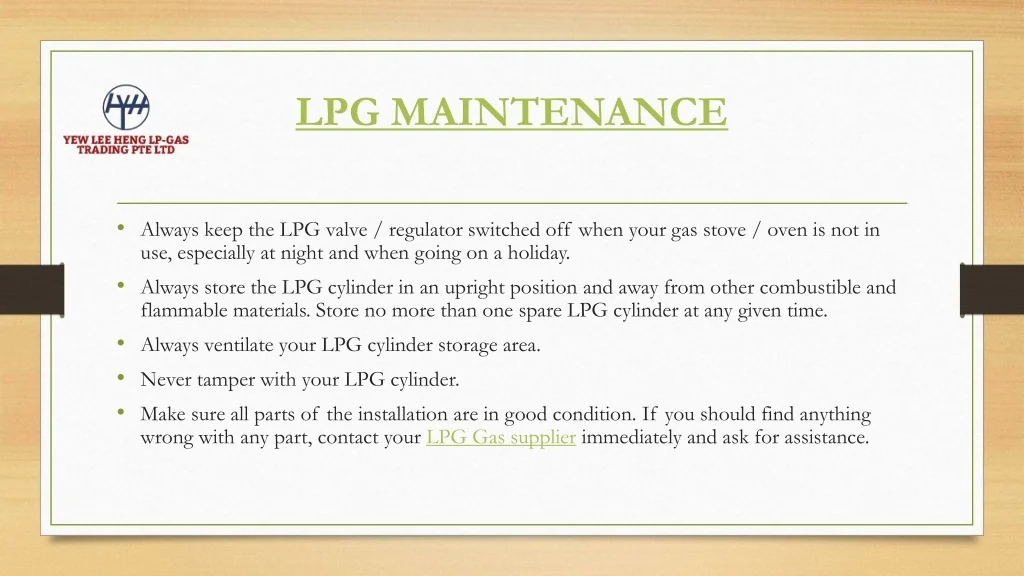PPT - Best LPG Gas Supplier in Singapore PowerPoint Presentation, free ...