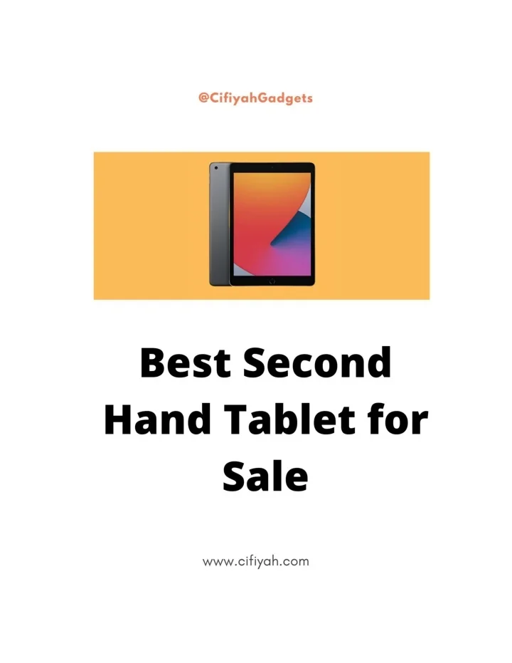 PPT - Best Second Hand Used Tablet for Sale PowerPoint Presentation ...